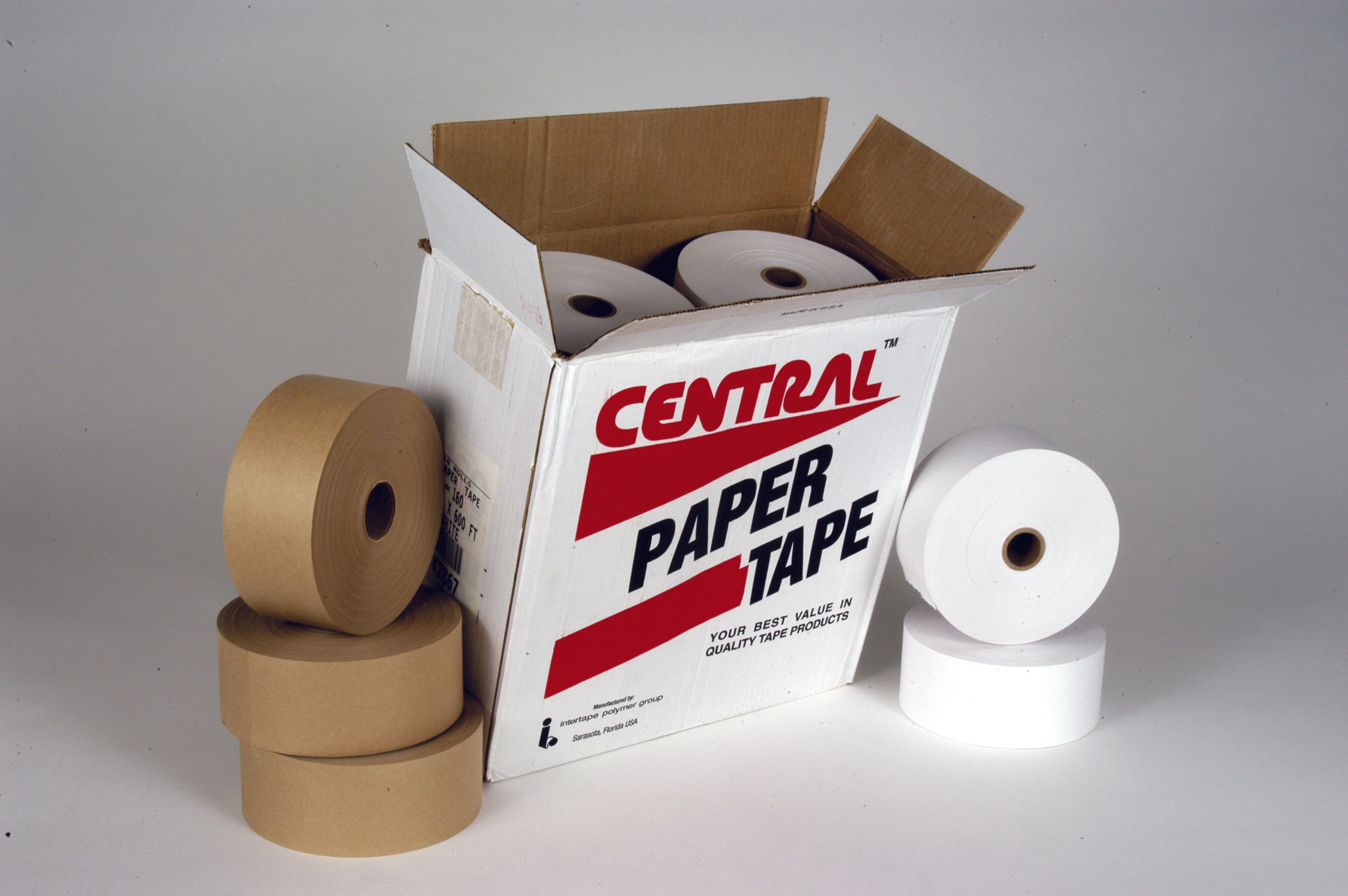 Non-Reinforced Water Activated Tape – Frontier Paper & Packaging